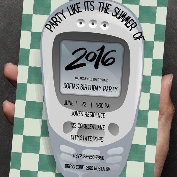2016 Themed Party - Etsy