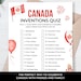 Canada Day Trivia Game, Printable Party Game for Canada Day for Kids ...