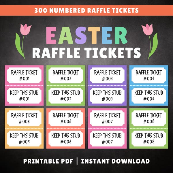 Easter Raffle - Etsy Australia