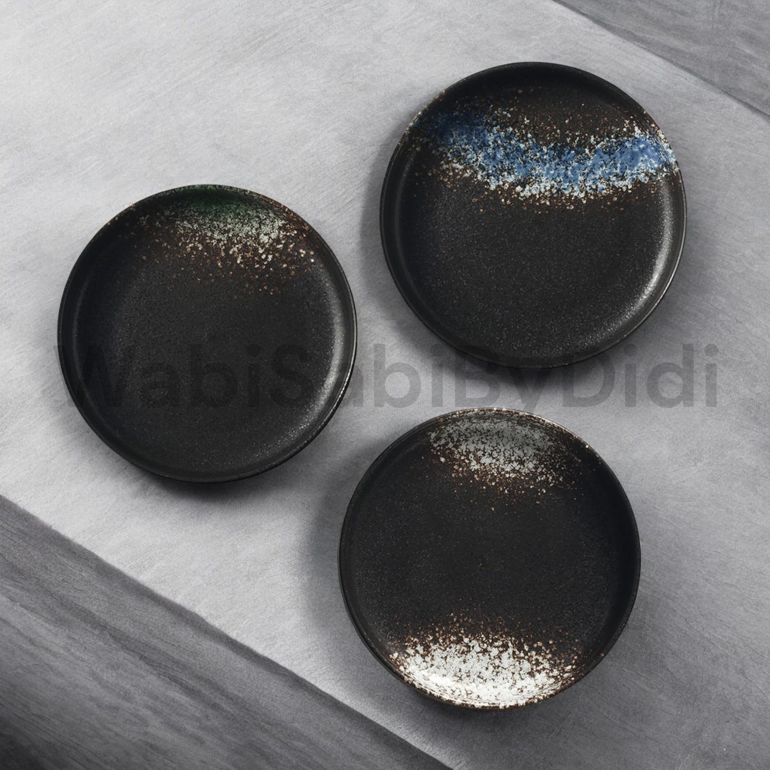 Traditional Ceramic Plates Asian Home Decor Dining Serving Tabletop ...