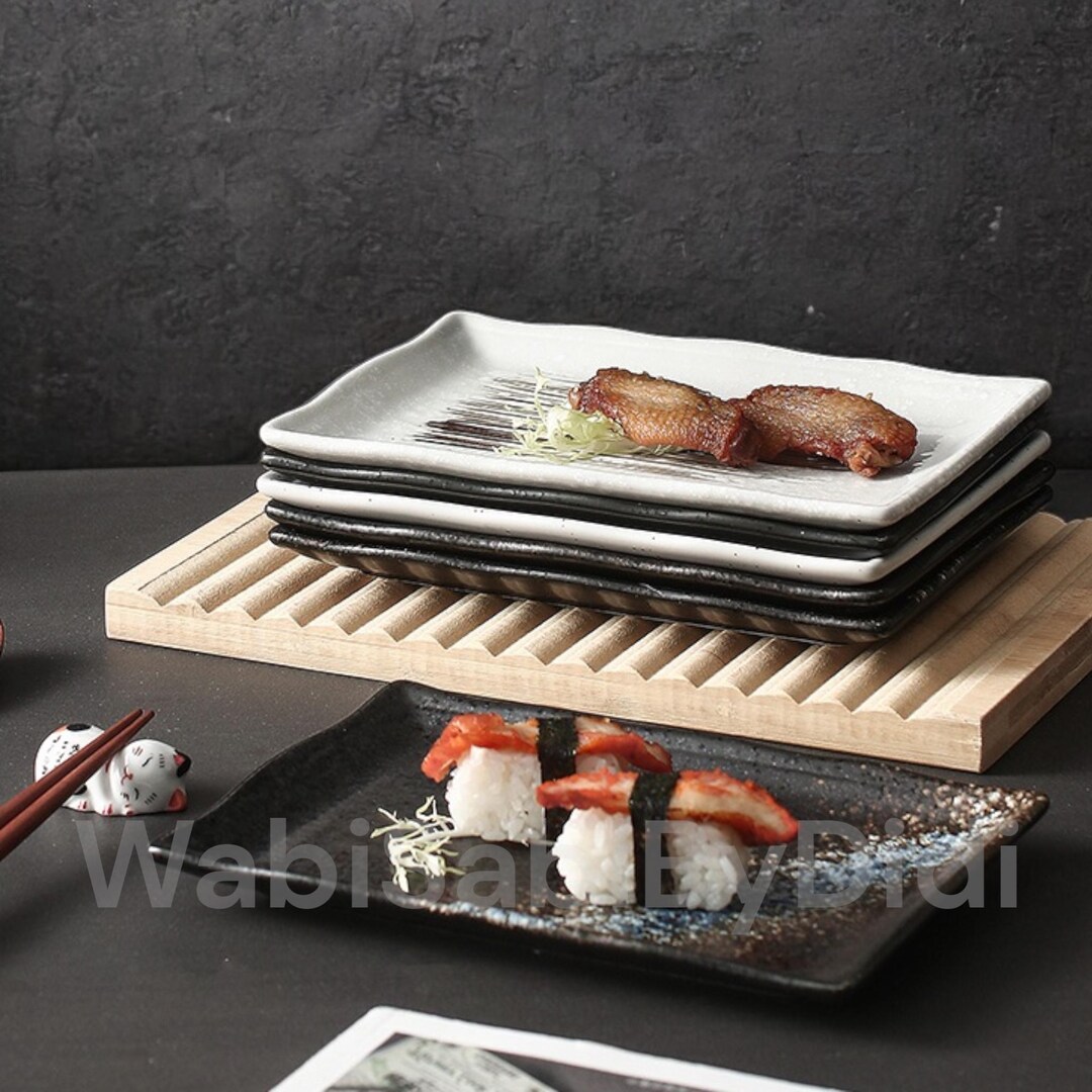 Japanese Ceramic Serving Plates: Elegant Asian Home Decor - Etsy