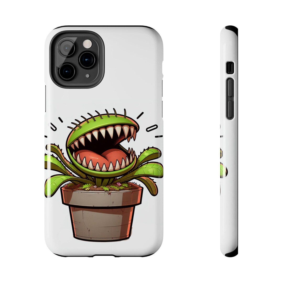 Silly Toothed Venus Flytrap Tough Phone Cases, Cool Potted Plant Cover ...