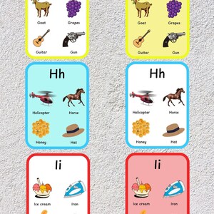 Alphabet Poster Set: A to Z Wall Art, Kids Educational Decor (digital ...