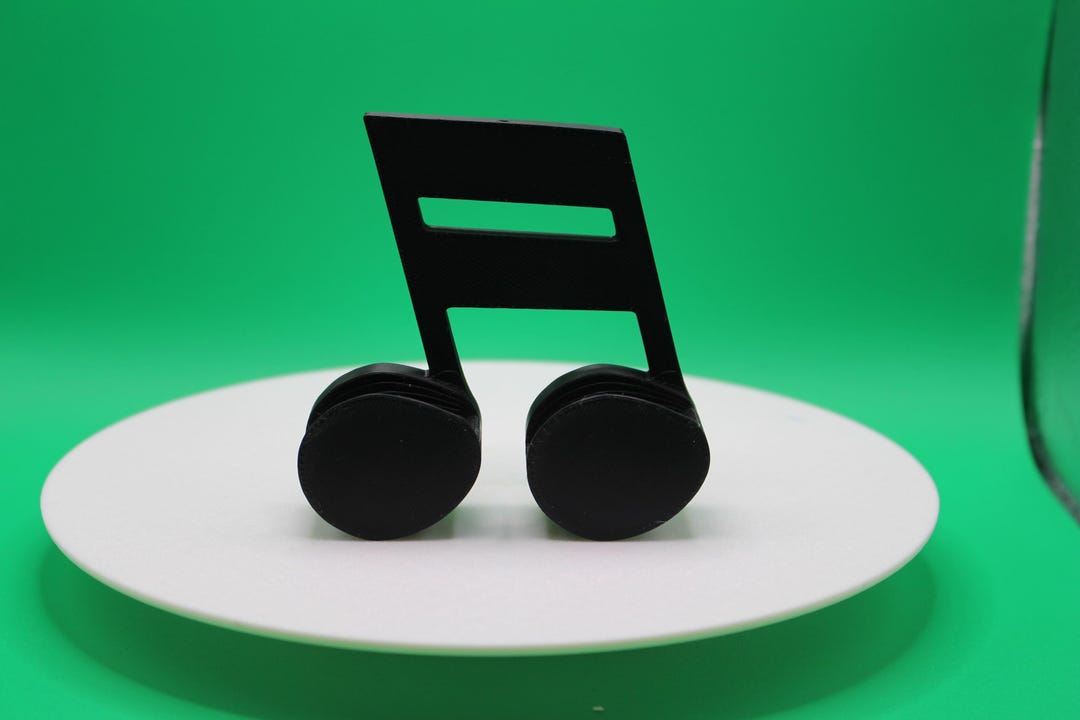 3D Printed Musical Note Wall Hooks | Stylish & Functional Sold as a Set ...