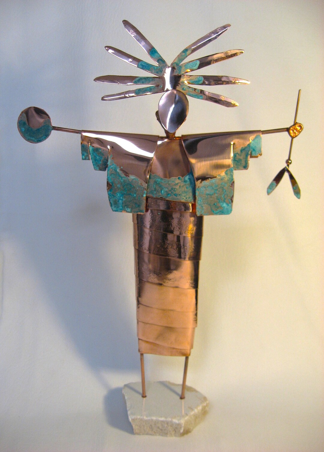Spirit Guardian Original Sculpture, Southwestern, Modern Art, John ...