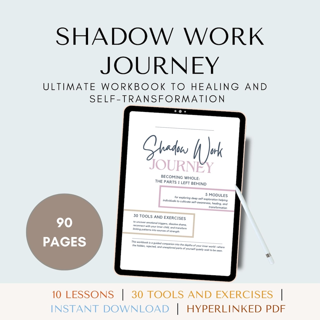 Shadow Work Workbook: Inner Child Healing, Trauma Prompts (printable ...