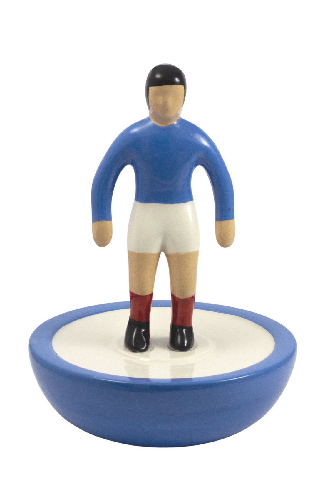 France Ceramic Soccer Player Statue 100% Handmade Clay - Etsy Canada