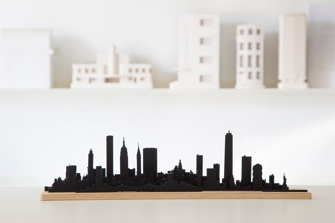NEW YORK Skyline Model NYC Cityscape Diorama of Building - Etsy