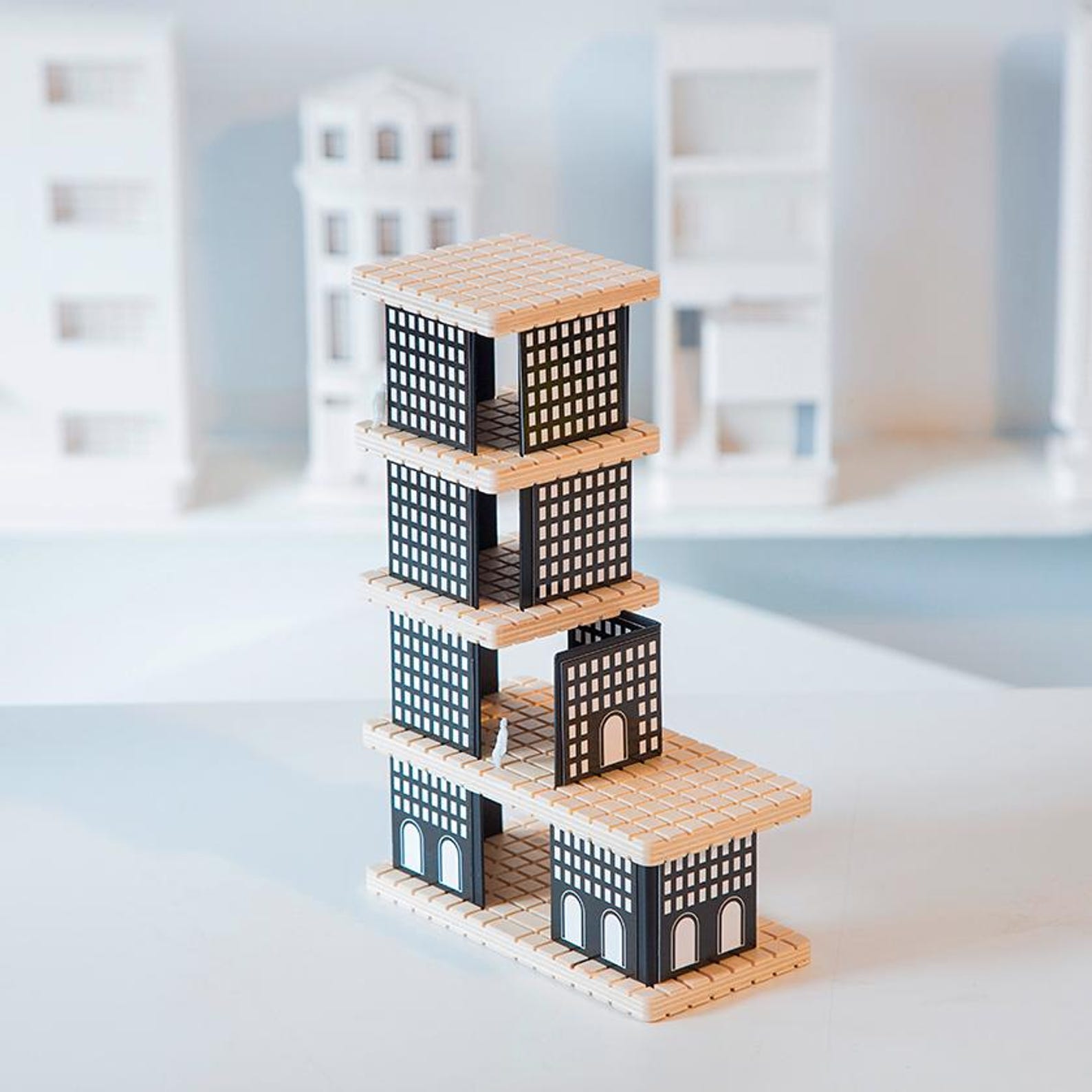 Brutalist Architecture Construction Toy: Modern Building Set - Etsy