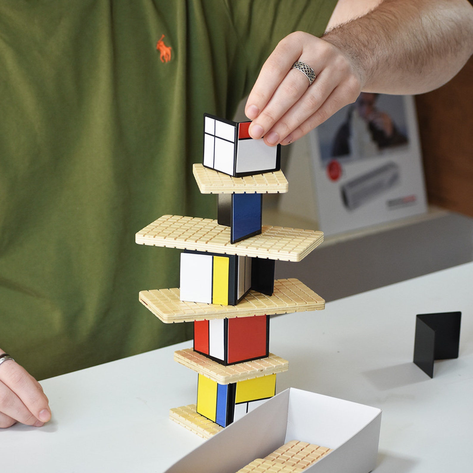 Mondrian Construction Toy: De Stijl Architecture Building Set - Etsy