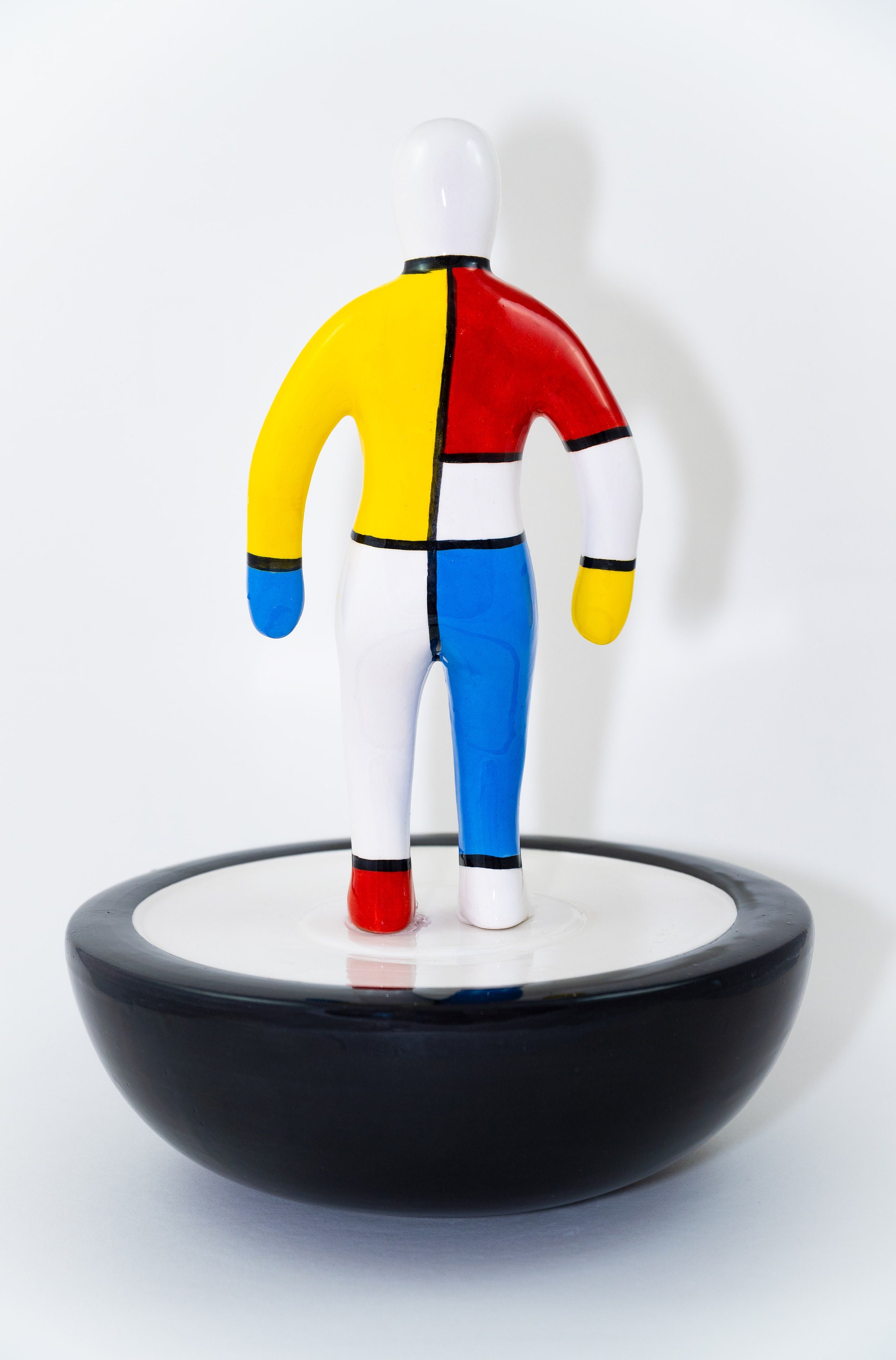 Piet Mondrian Ceramic Statue 100% Handmade 30 Cm Home - Etsy