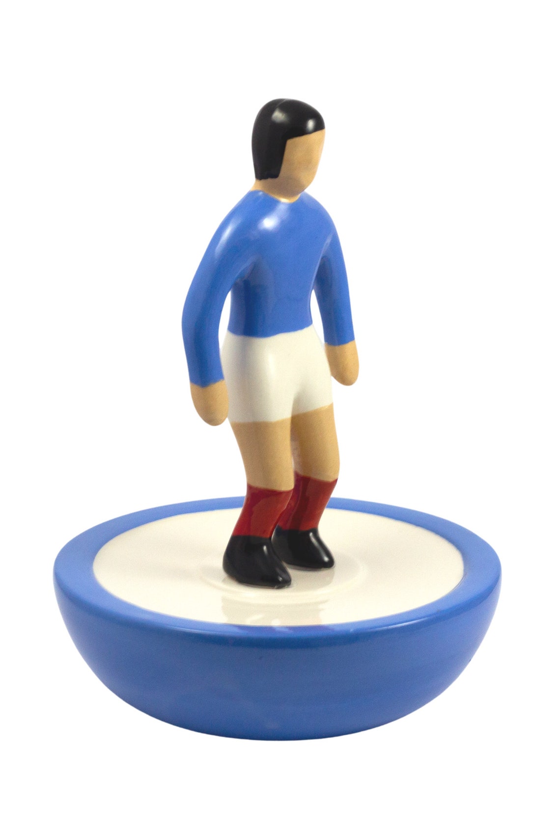 France Ceramic Soccer Player Statue 100% Handmade Clay - Etsy Canada