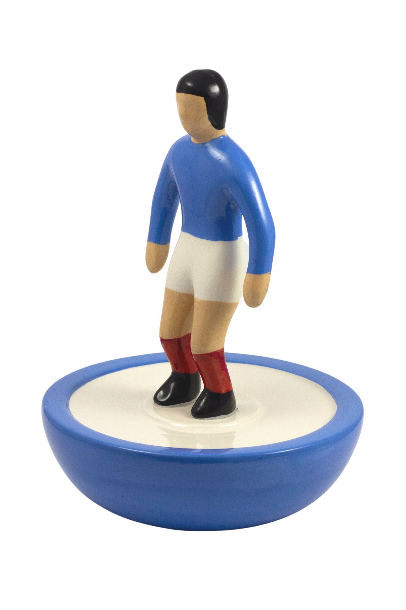 France Ceramic Soccer Player Statue 100% Handmade Clay - Etsy Canada