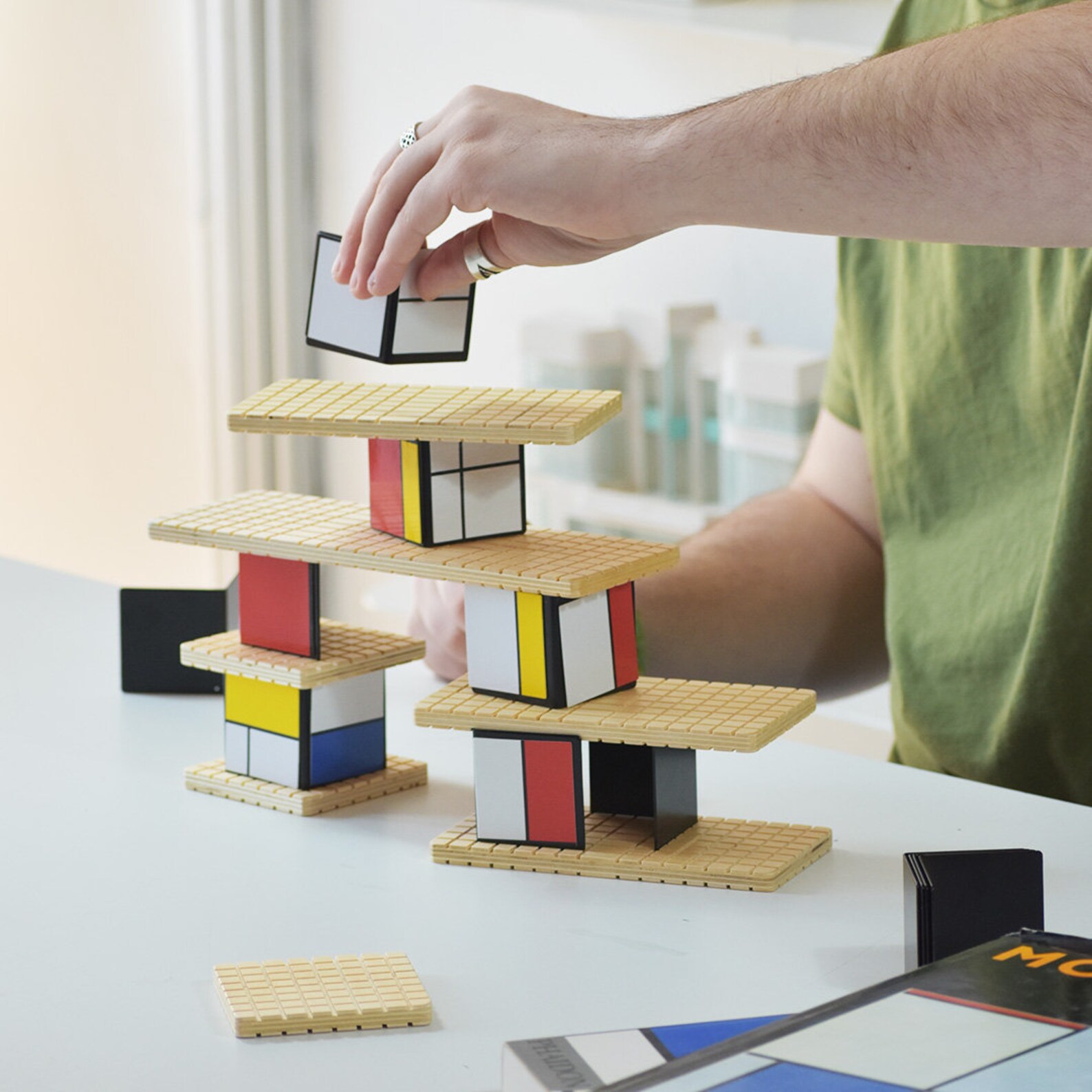 Mondrian Construction Toy: De Stijl Architecture Building Set - Etsy