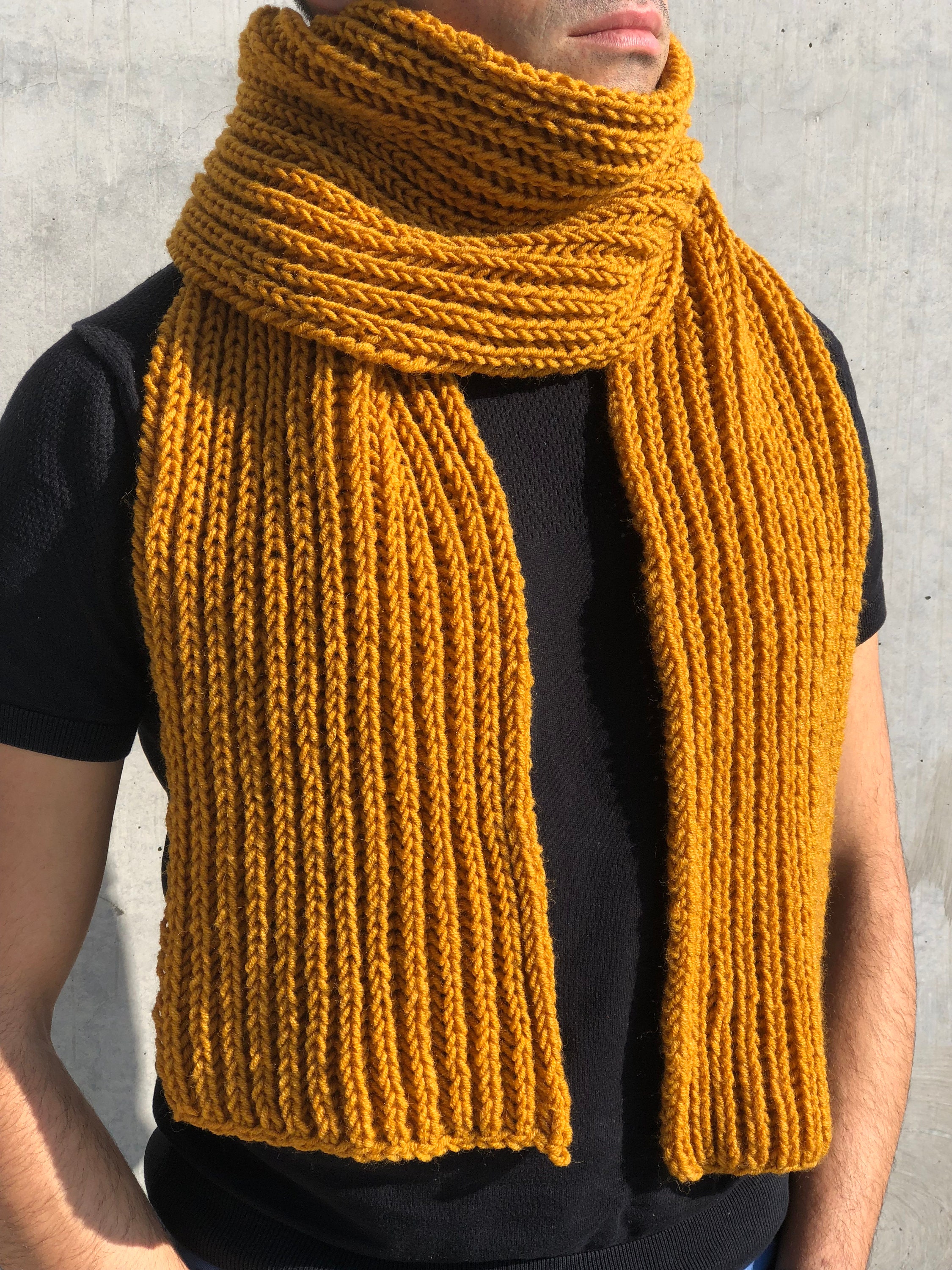 Mustard Yellow Scarf