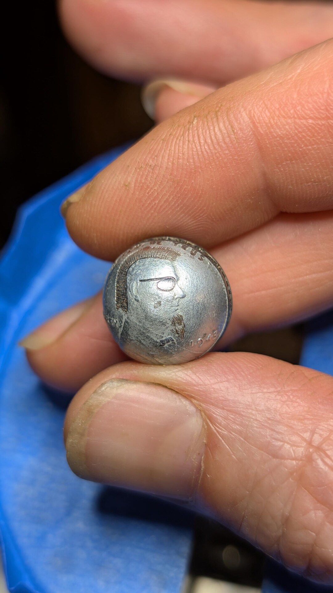 1943 Punk War Ball Hobo Coin - Etsy