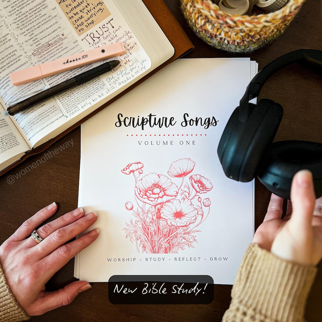 Bible Study- Scripture Songs, Volume One - Etsy