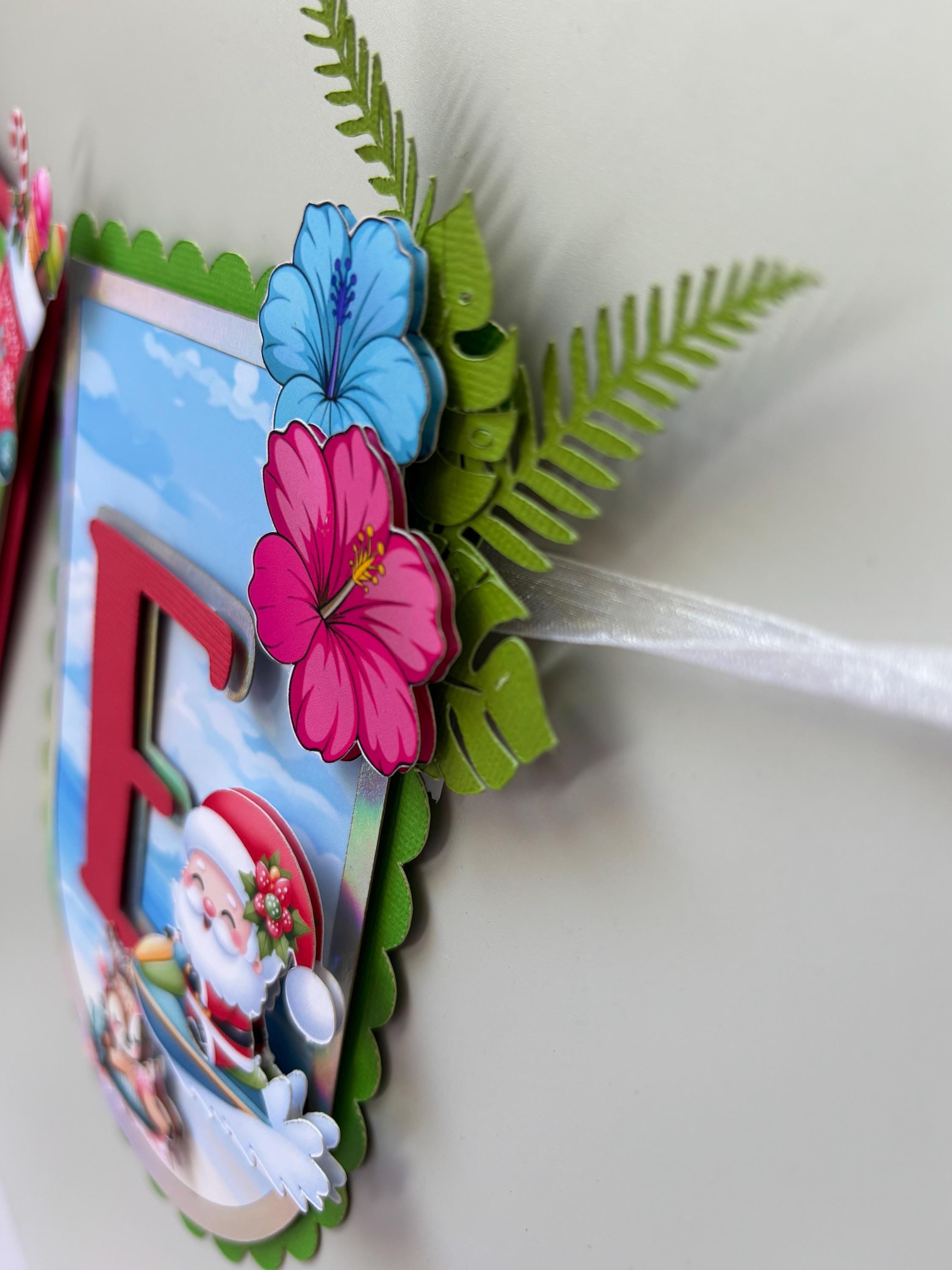 Christmas in July "one" Banner: Tropical 1st Birthday Decor - Etsy