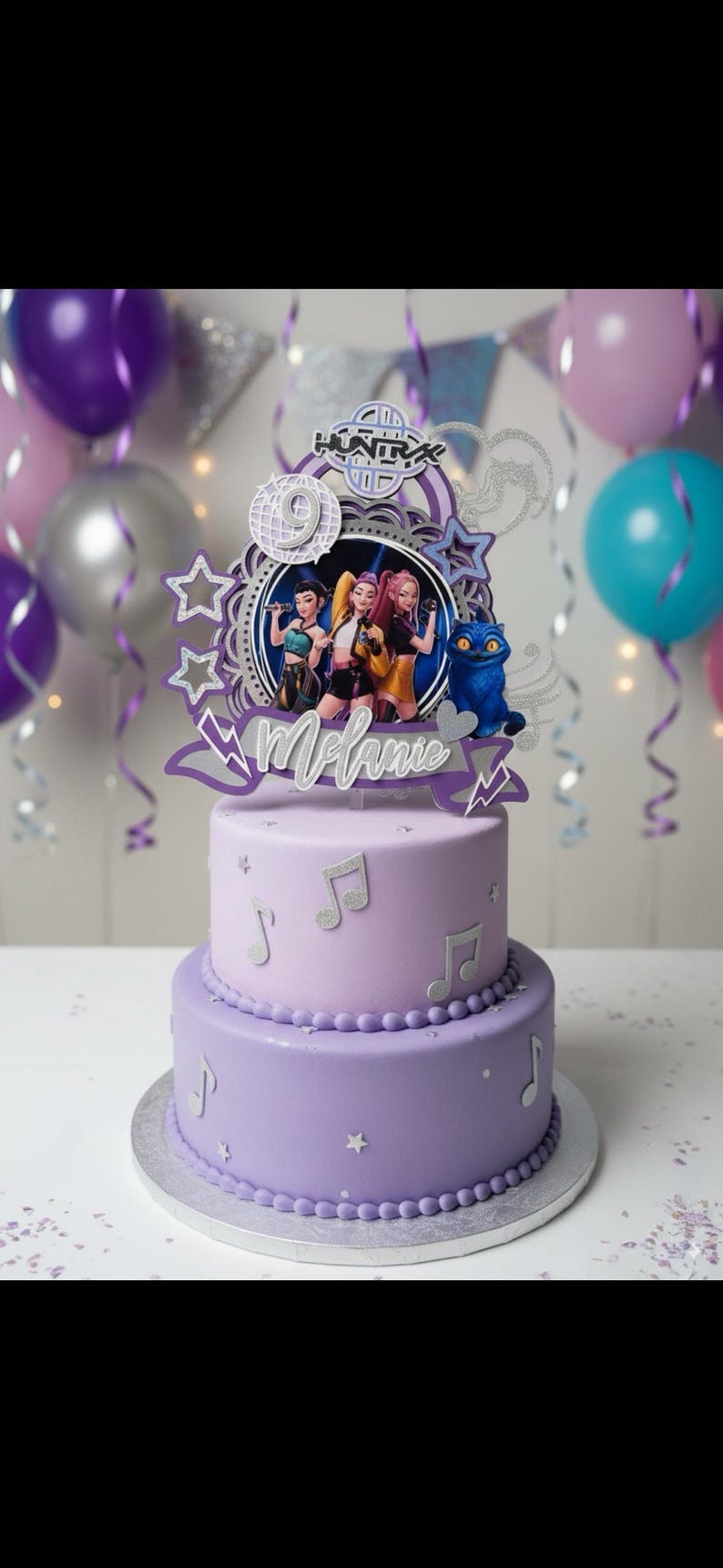 Kpop Hunters Cake Topper: Huntrix Cake Topper, Kpop Cake Topper ...