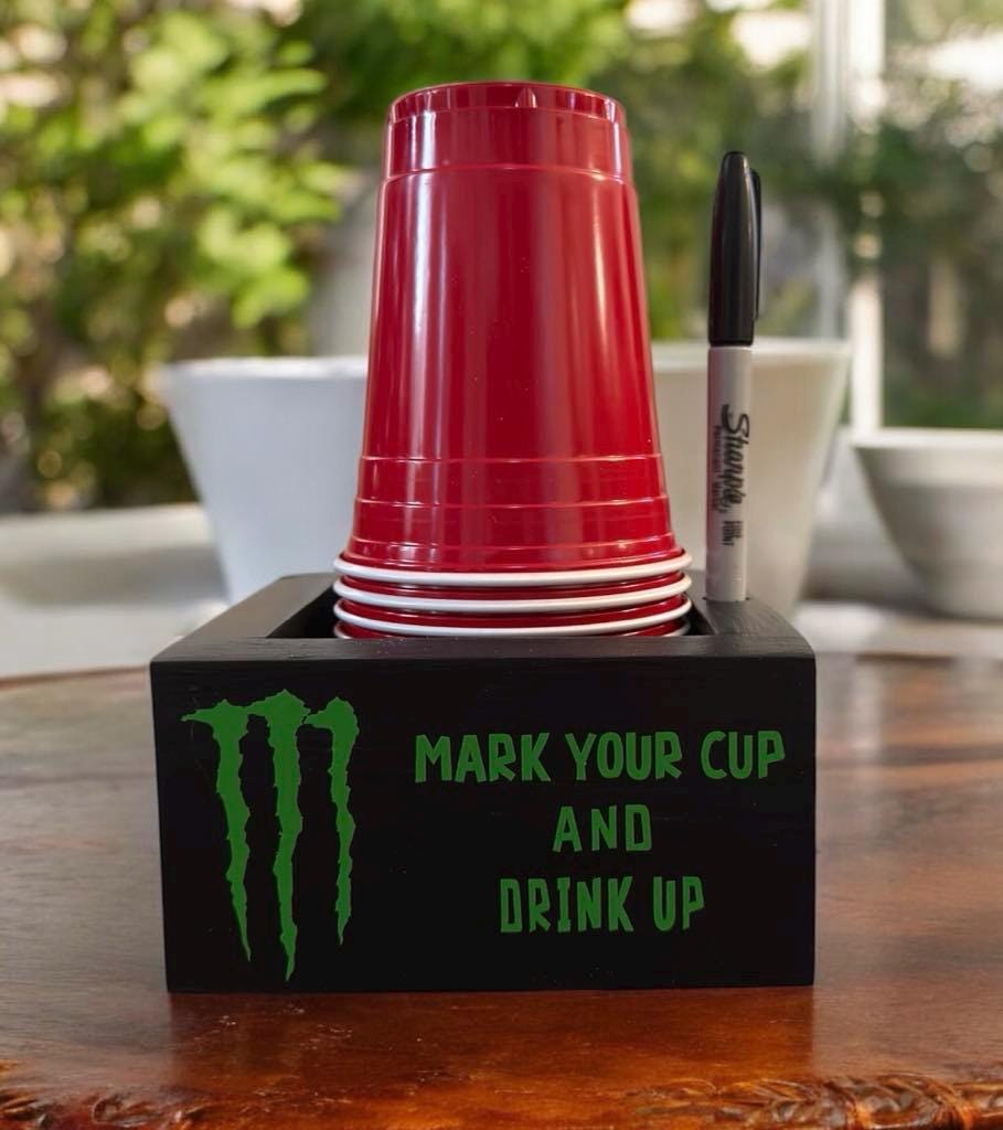 Solo Cup Holder With Marker Solo Cup Holder With Sharpie Solo Cup ...
