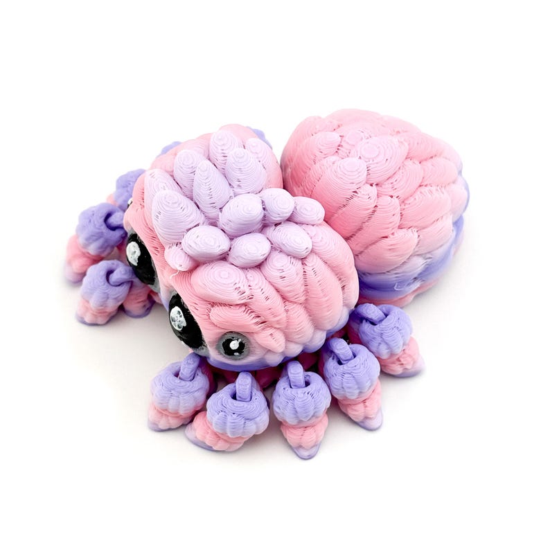 Flexi Jumping Spider — Articulated Fidget Toy | 3D Printed - Etsy
