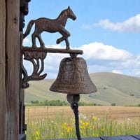 Heart Dinner Bell and Hanger - Etsy
