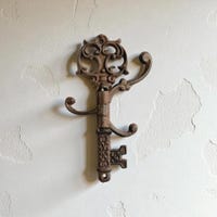 Vintage Wooden Houses Decorative Wall Hooks ~ Key Holder ~ Key Hook ...