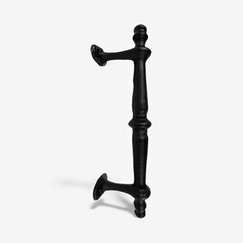 Traditional Door Handle Cast Iron Rustic Pull Hardware - Etsy
