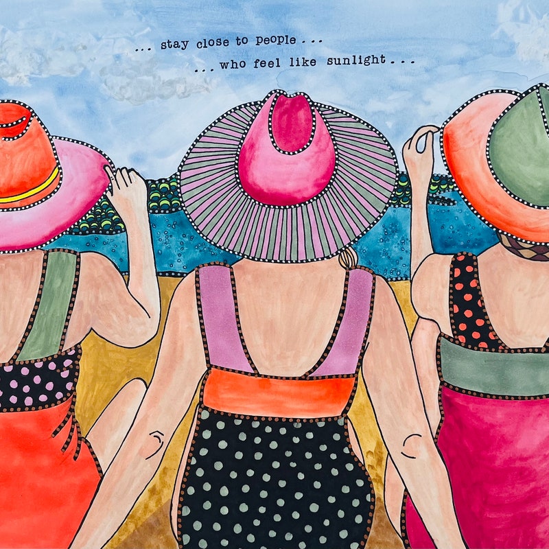 Whimsical Beach - Etsy