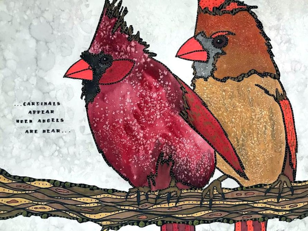 Buy Cardinal Lover - Cardinals - Cardinal Painting - Cardinal Print ...