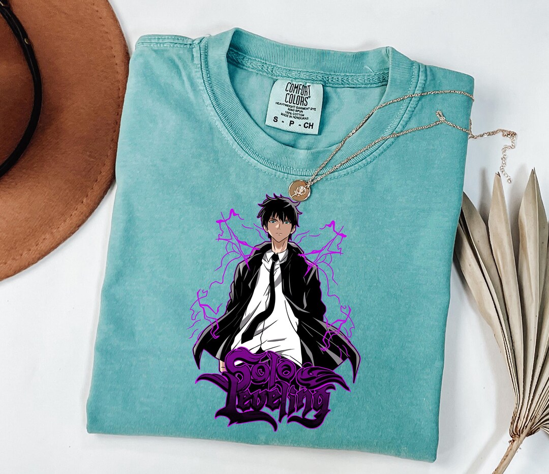 Comfort Colors ® Solo Leveling Lead Character's Shadow Sovereign Form ...