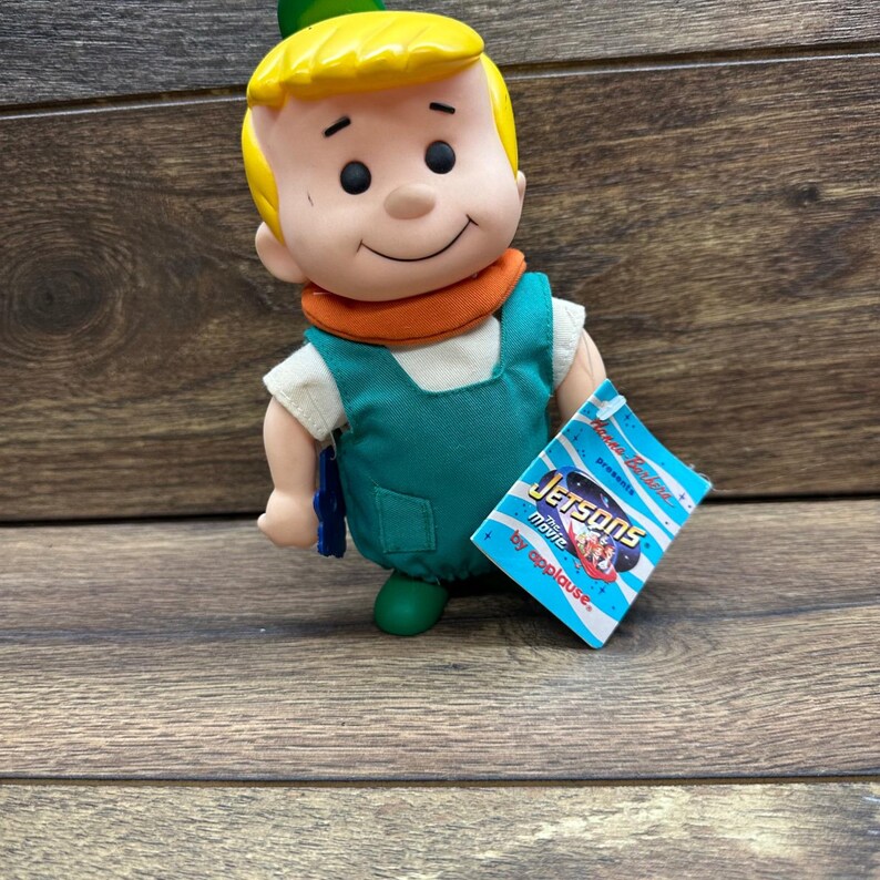 Vintage 1990 the Jetsons Movie Elroy Talking Plush Doll Applause Hanna ...