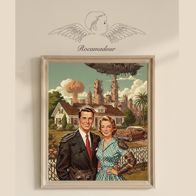 Retro Fallout Poster - Etsy
