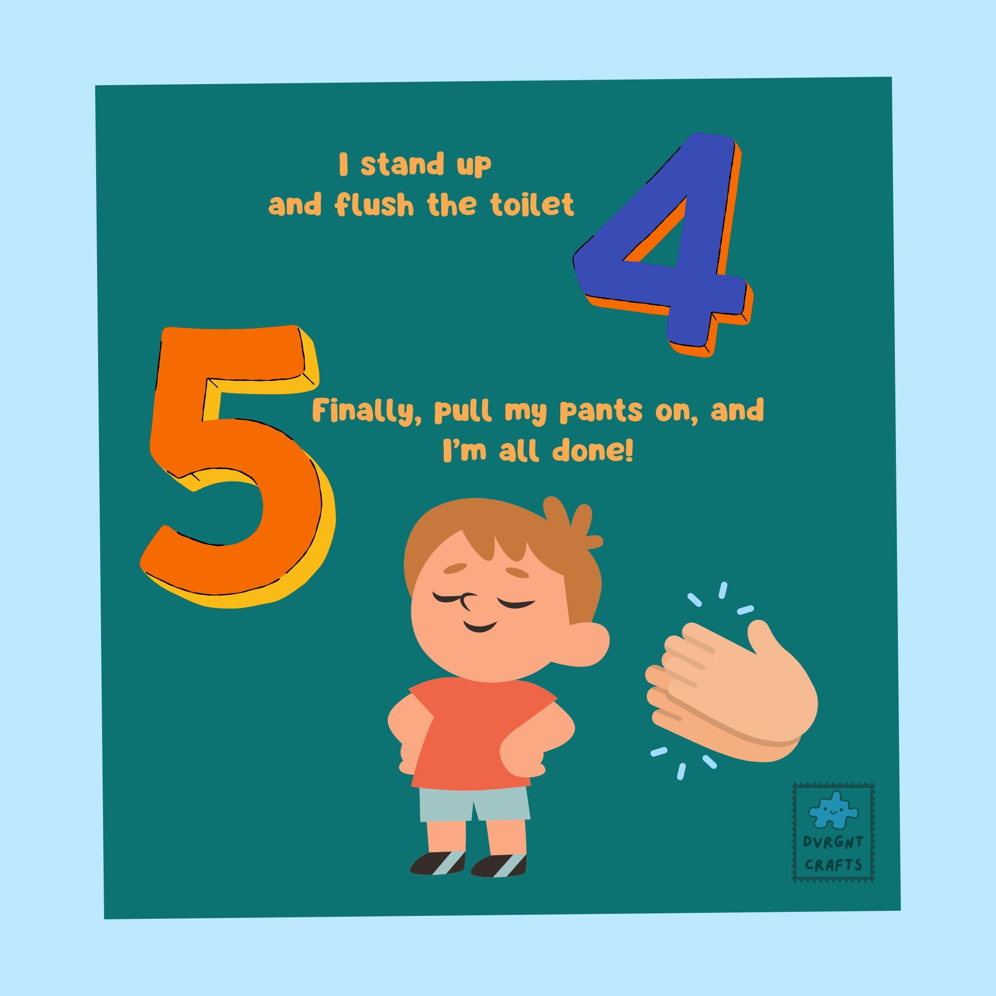 Potty Training Social Story ABA Therapy, Occupational Therapy, and Home ...