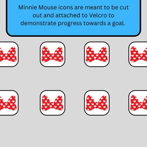 Minnie Mouse Inspired Token Board Economy for ABA Therapy Use or ...