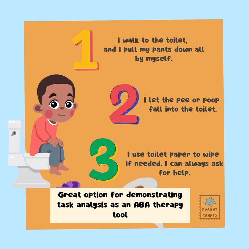 Potty Training Social Story ABA Therapy, Occupational Therapy, and Home ...