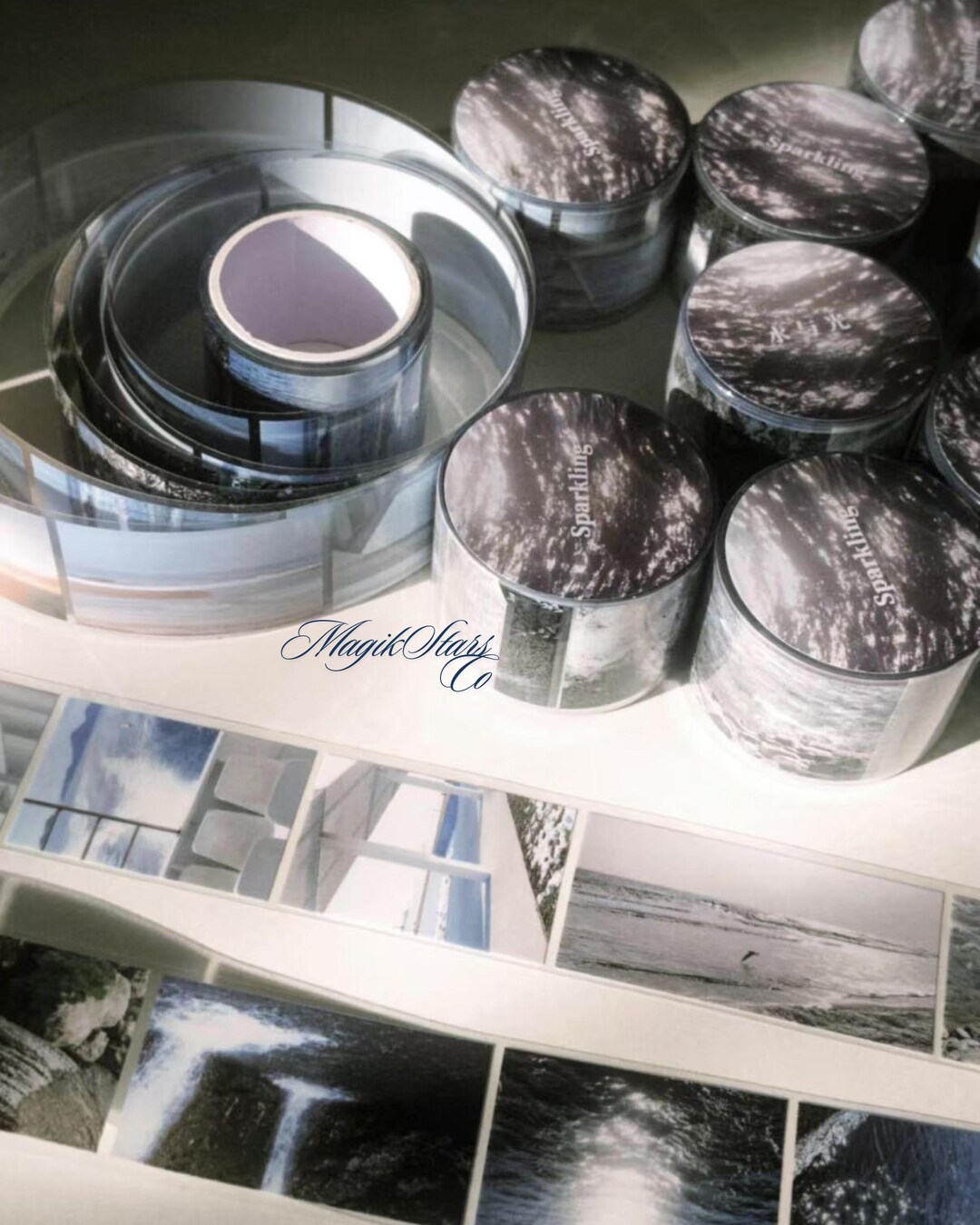 Water and Light Tape, Exquisite Washi Tape, Notebook Tape, Diary ...