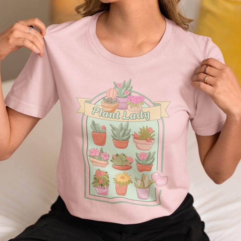 Plant Lady Plant Lovers Clip Art | PNG, SVG, PDF | Digital Download - Etsy