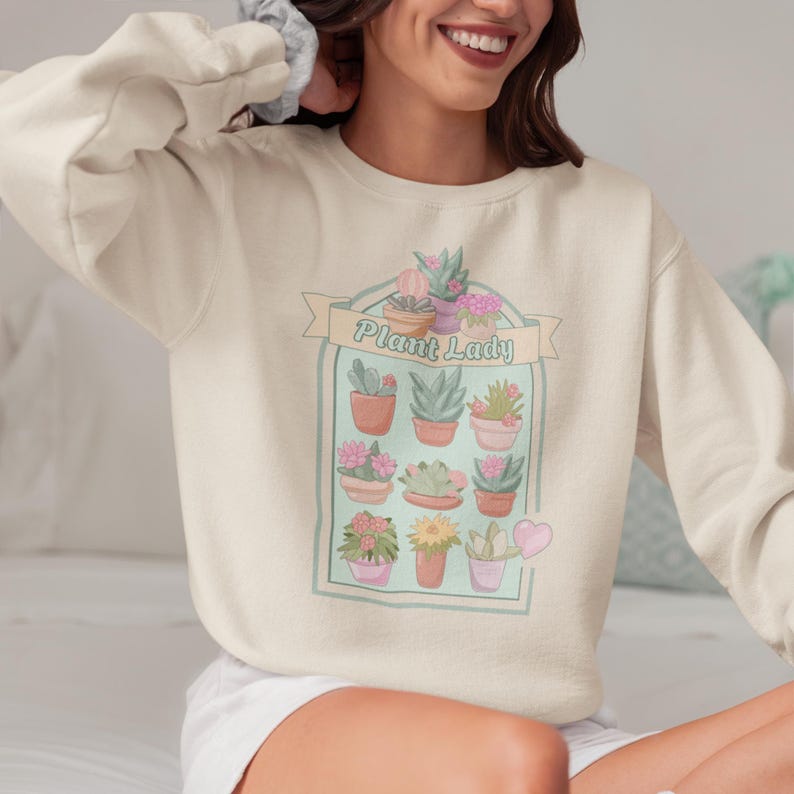 Plant Lady Plant Lovers Clip Art | PNG, SVG, PDF | Digital Download - Etsy