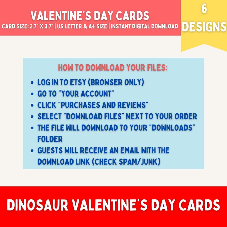 Printable Valentine's Day Cards Dinosaur Classroom Valentine's Day ...