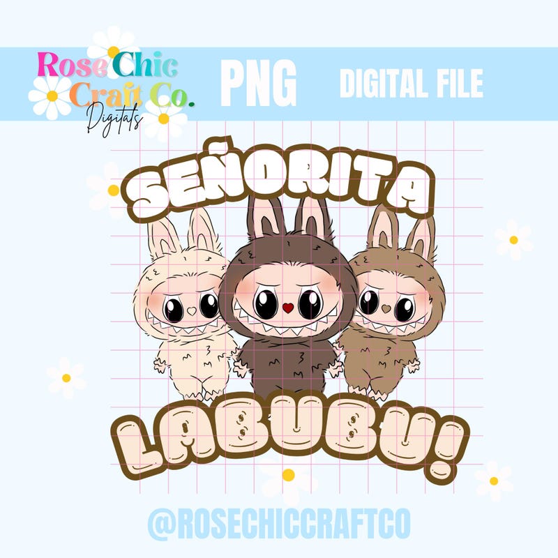 Labubu Template - Etsy