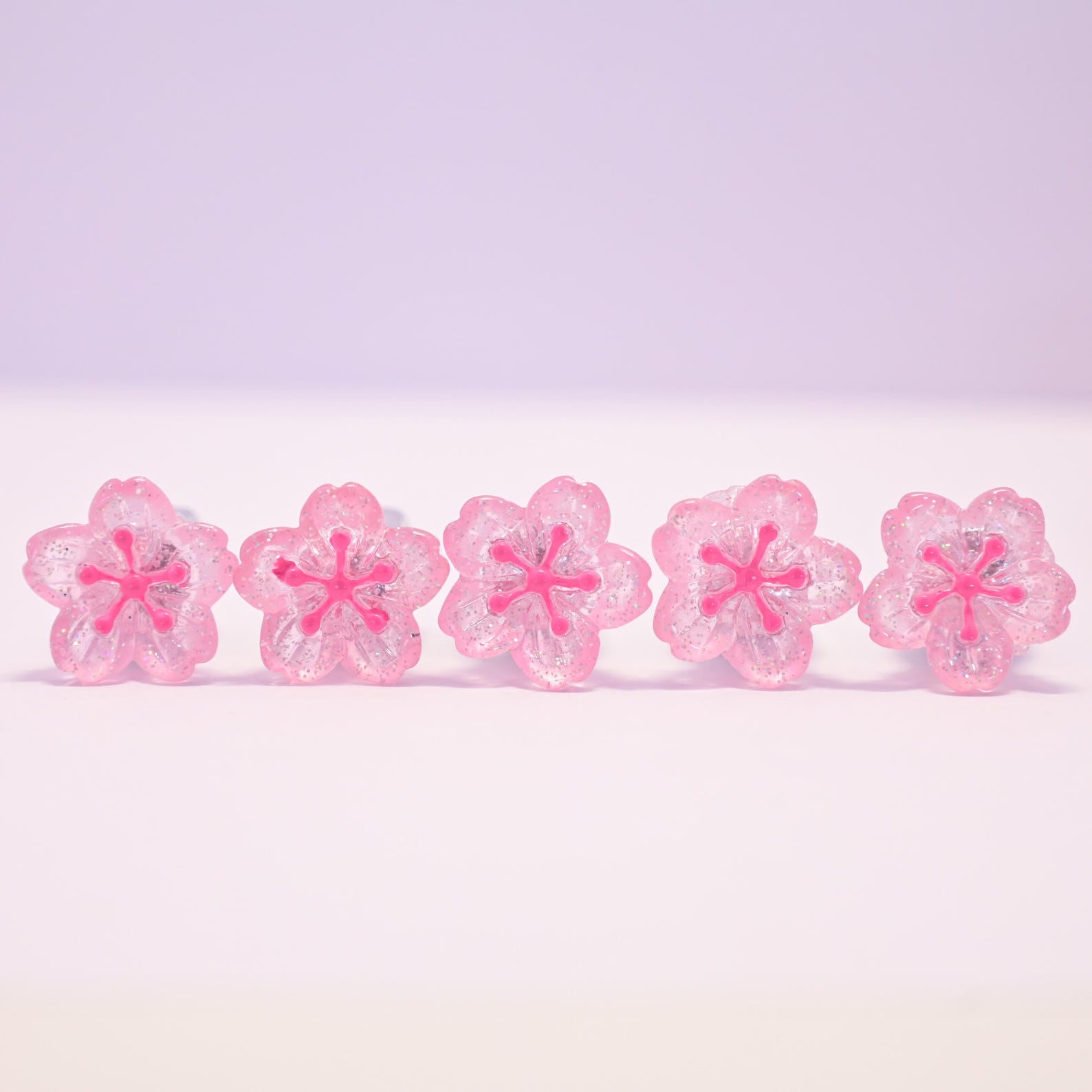 4-pack Handmade Pink Cherry Blossom Valve Stem Caps, Cute Car Bike ...