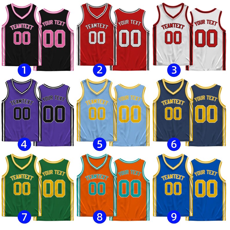 Custom White Basketball Jersey With Red Trim | Heat Press or ...