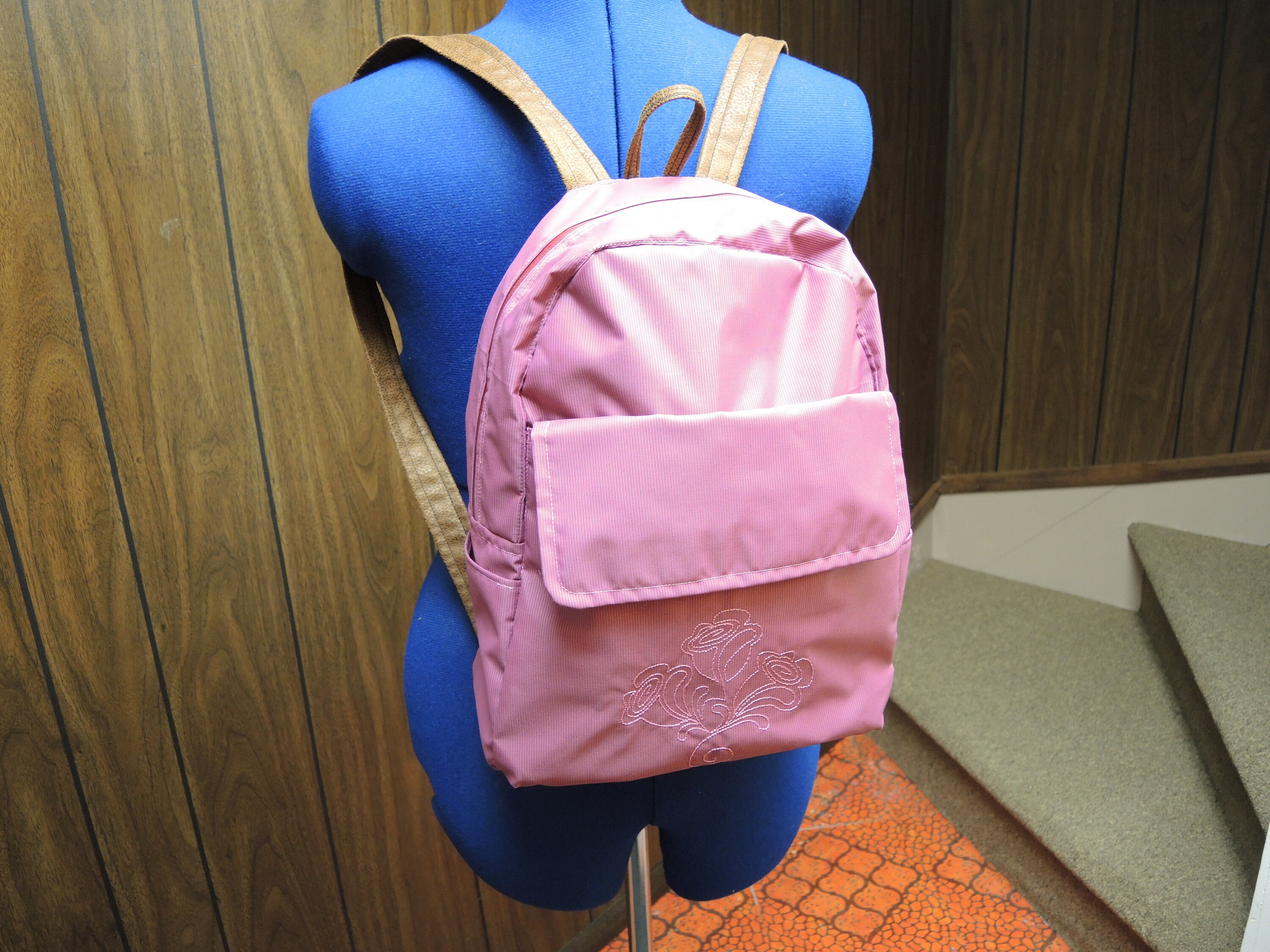 Plum Backpack, Bags and Purses, Tote, Embroidered - Etsy