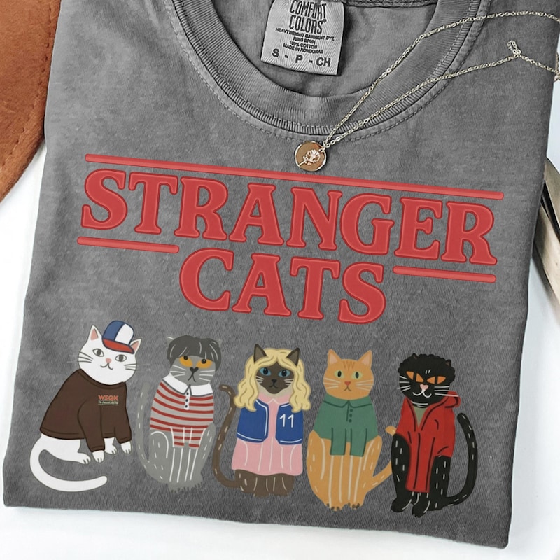 Strangers Things Cats - Etsy