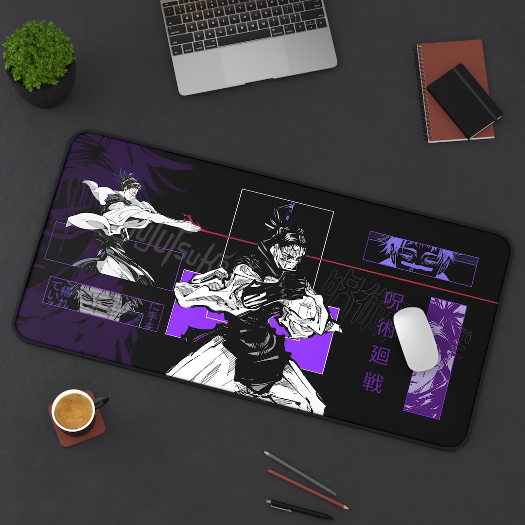 Jujutsu Kaisen Anime Desk Mat Anime Mousepad Gaming Mouse Pads Desk ...