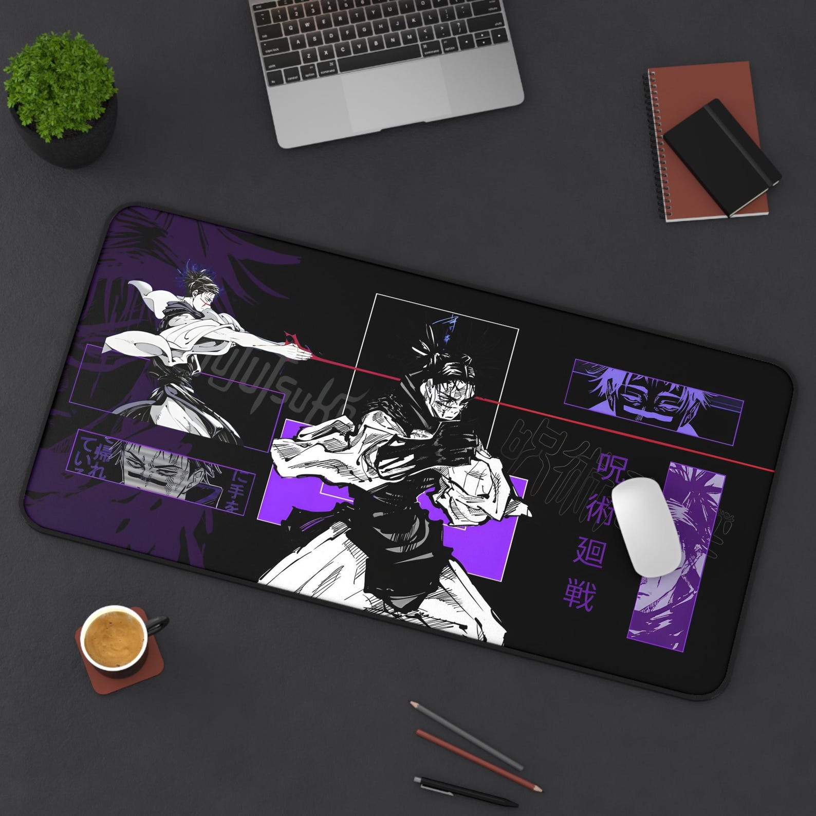 Jujutsu Kaisen Anime Desk Mat Anime Mousepad Gaming Mouse Pads Desk ...