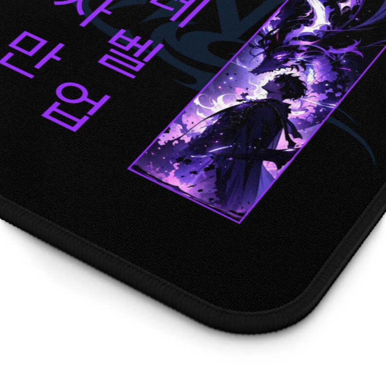 Solo Leveling Anime Desk Mat Anime Mousepad Anime Hit Song Jin Woo Solo ...