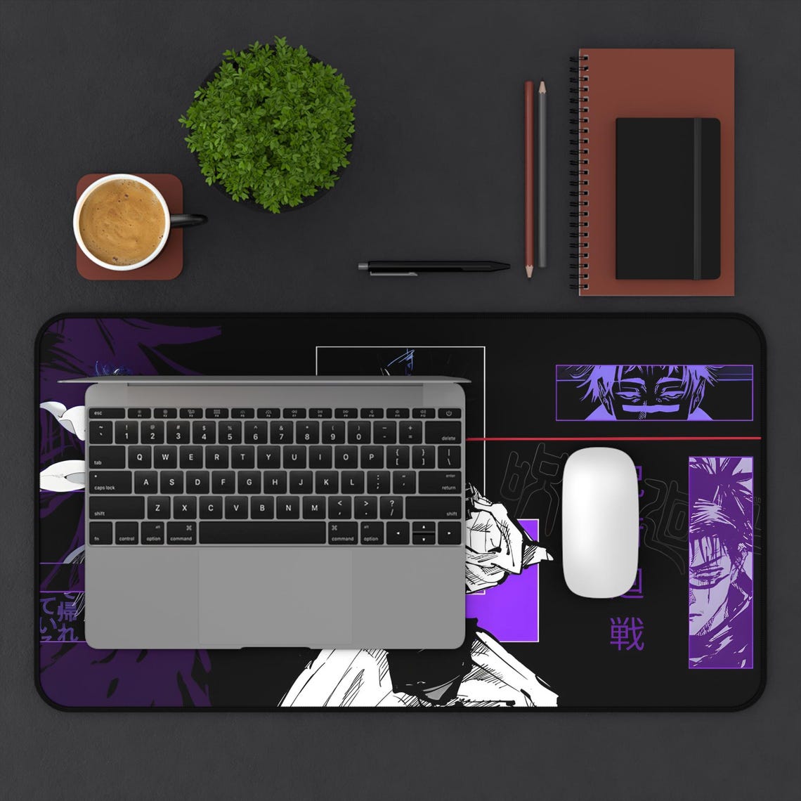 Jujutsu Kaisen Anime Desk Mat Anime Mousepad Gaming Mouse Pads Desk ...