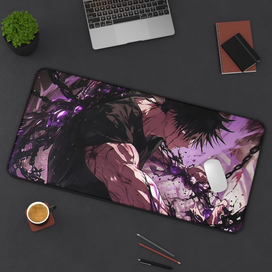 Jujutsu Kaisen Toji Fushiguro JJK Anime Desk Mat Manga Desk Mat ...